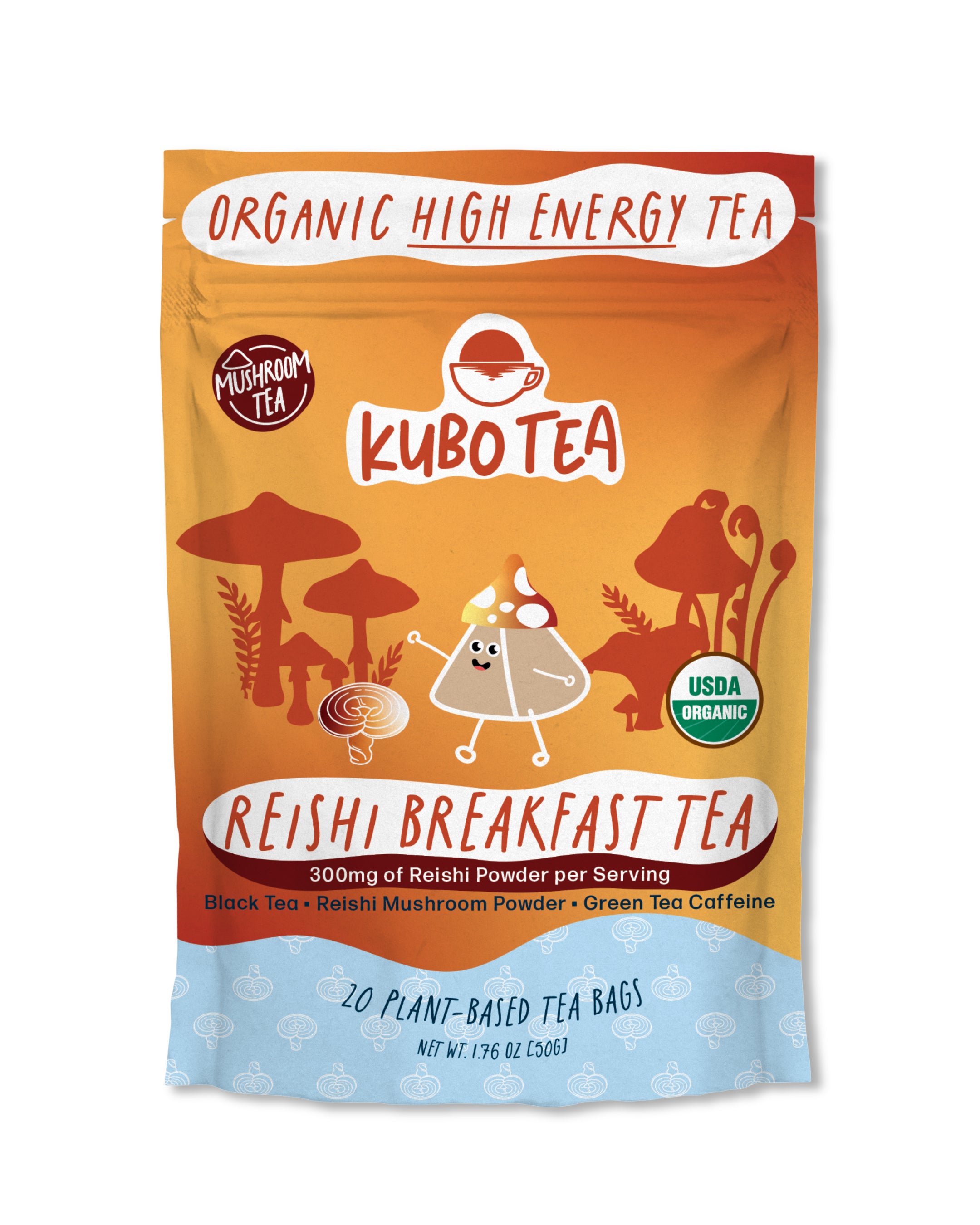 Reishi Mushroom Breakfast Tea – Kubo Tea