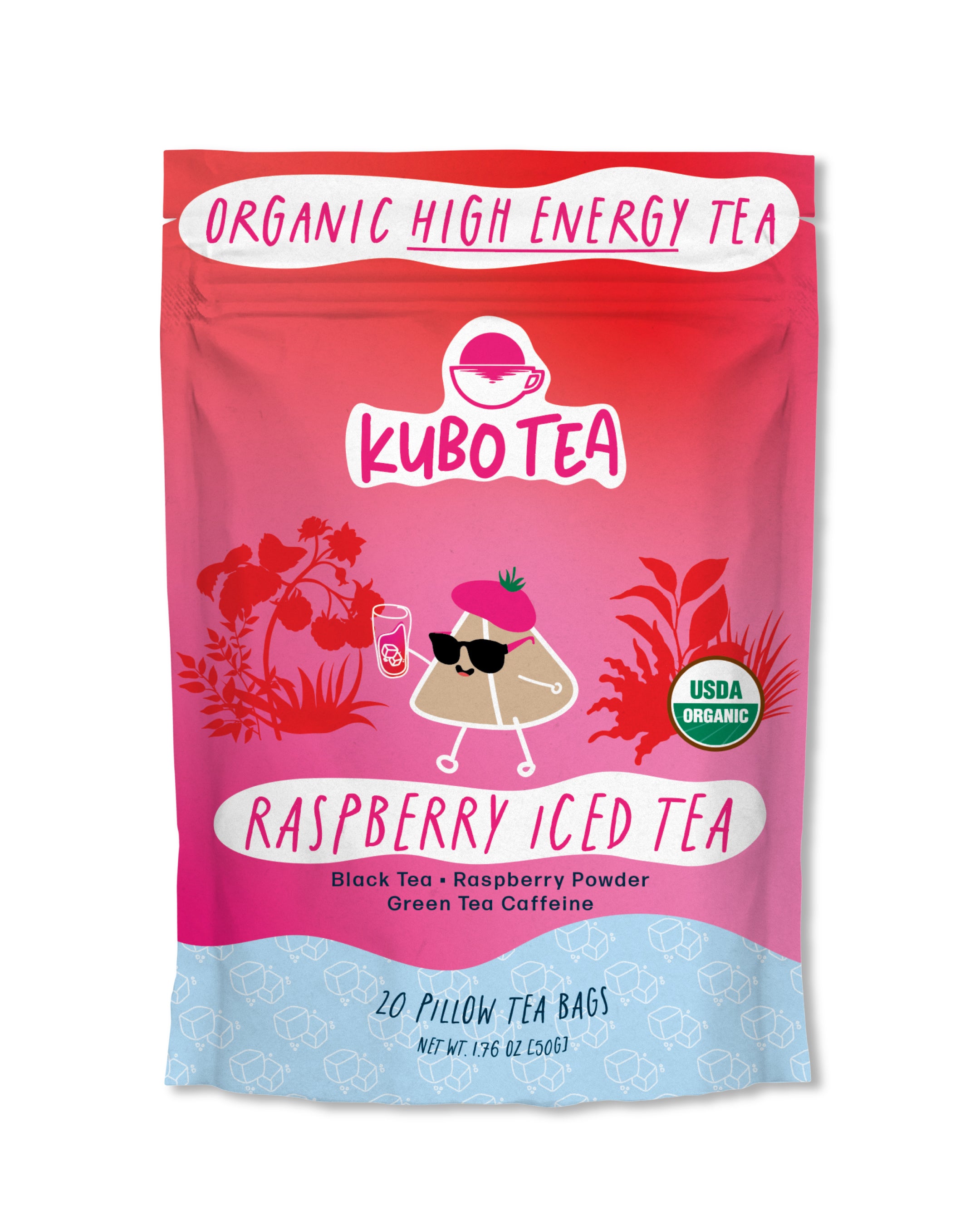 Raspberry Iced Tea – Kubo Tea