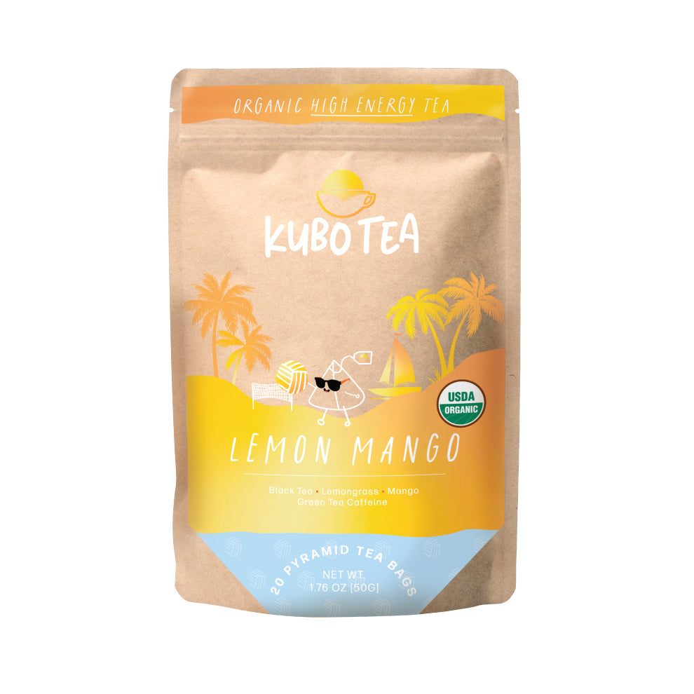 Tropical Green | Lemon Mango | Energize | Earl Grey | Coconut Chai ...